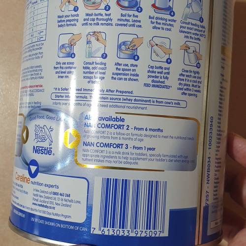 NestlÃ© NAN COMFORT 1 Review - Tell Me Baby