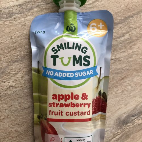 Woolworths Smiling Tums Food Pouch 6m+ Reviews | Tell Me Baby