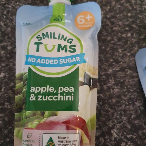 Woolworths Smiling Tums Food Pouch 6m+ Reviews | Tell Me Baby